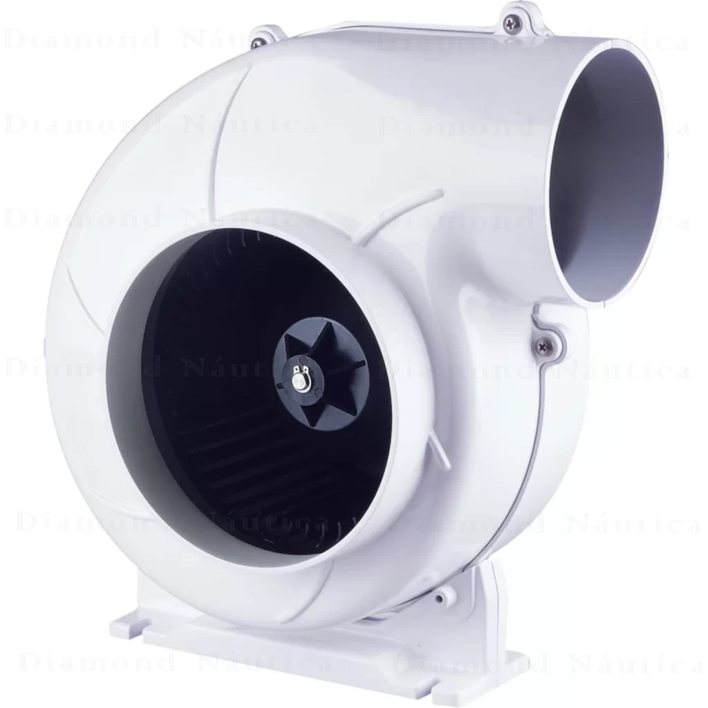 Exaustor Blower Caracol Invertido 320CFM 12 Volts – Diamond Náutica