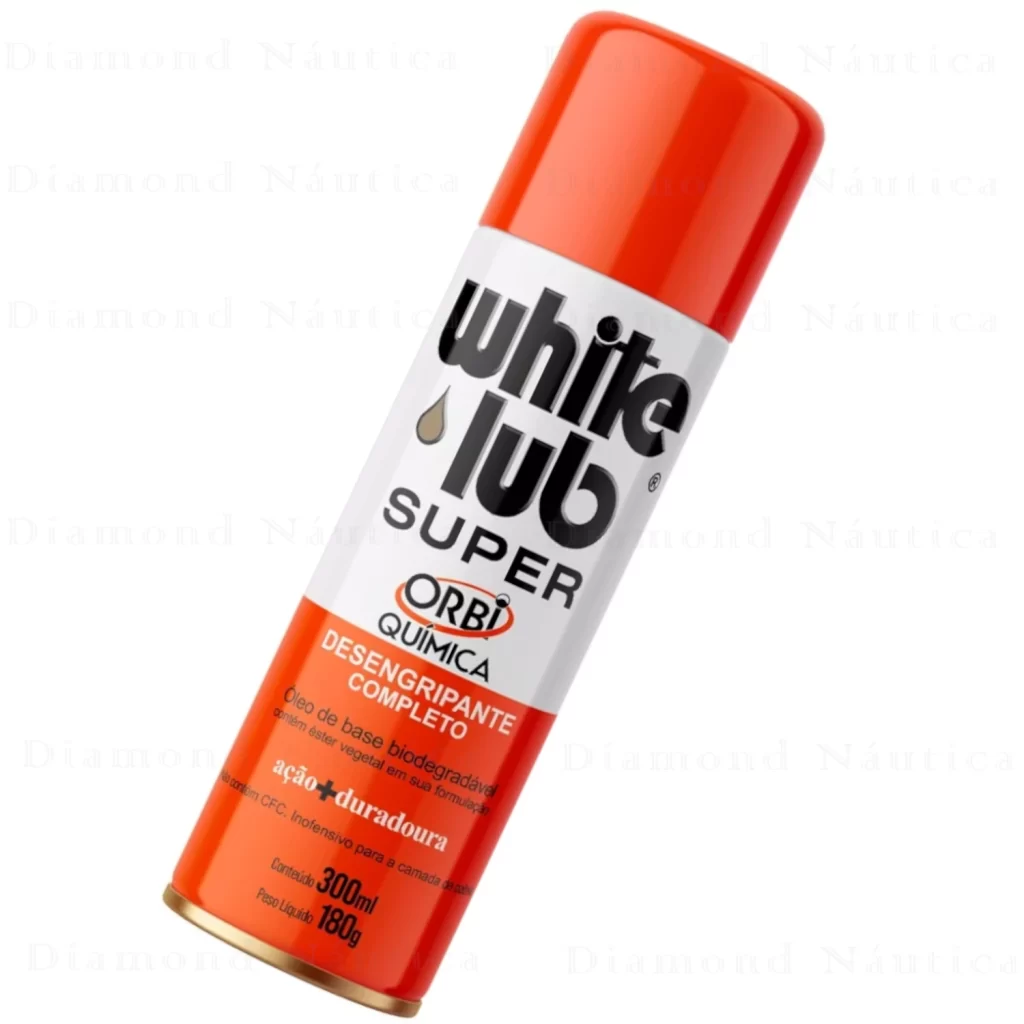 Desengripante White Lub Super Spray 300 Ml Anti Ferrugem – Diamond Náutica
